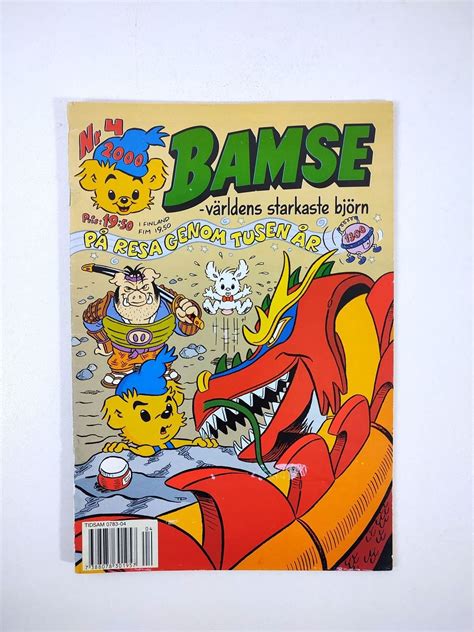 Se Produkter Som Liknar Bamse Nr 4 2000 Serietidni På Tradera