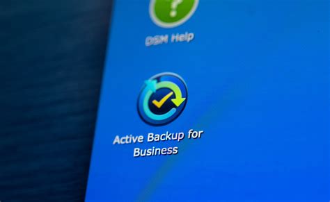 trải nghiệm active backup for business của synology giải pháp backup