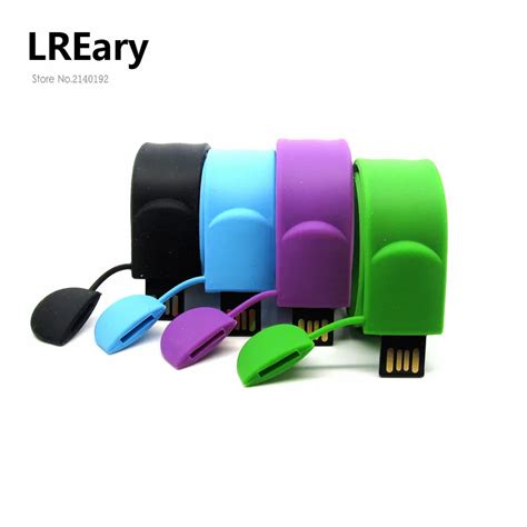 Top Automatic Bracelet Wristband Usb Flash Drive Memory Stick Usb 20