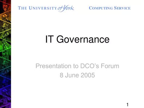 PPT IT Governance PowerPoint Presentation Free Download ID 828731