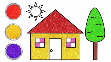 How To Draw A House Step By Step एक प्यार सा घर Kaise Banate Hain