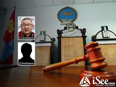 З Санждорж Д Бямбажав нарт холбогдох хэргийн урьдчилсан хэлэлцүүлгийг