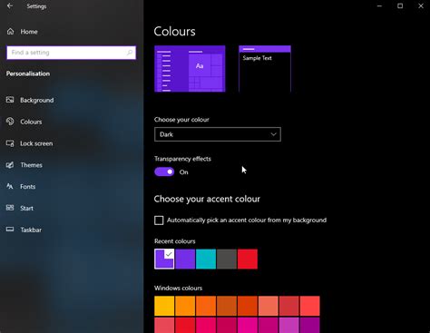 fancy zones zone highlight colour should match the windows 10 theme