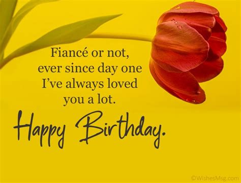 80 Best Birthday Wishes For Fiancé Wishesmsg