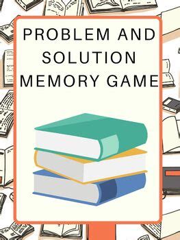Problem And Solution Memory Game By Carrie On Planning Tpt