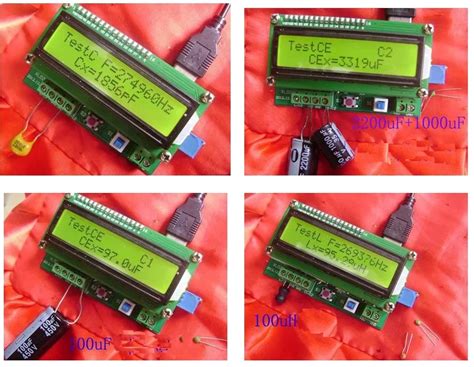 Comprar Lc Meter Kit Montar Medidor Bobina Capacitor Com Atmega8 Loja Toni Eletrônica