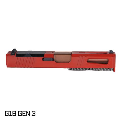 Dtt Stiffler Mfg Lionheart Copper Pvd Barrel G19 Gen 1 3 Compatible 9mm