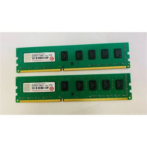 Transcend Transcend Pc3 10600u 4gb 2枚で 8gb Ddr3 デスクトップ用メモリ Ddr3 1333 2枚