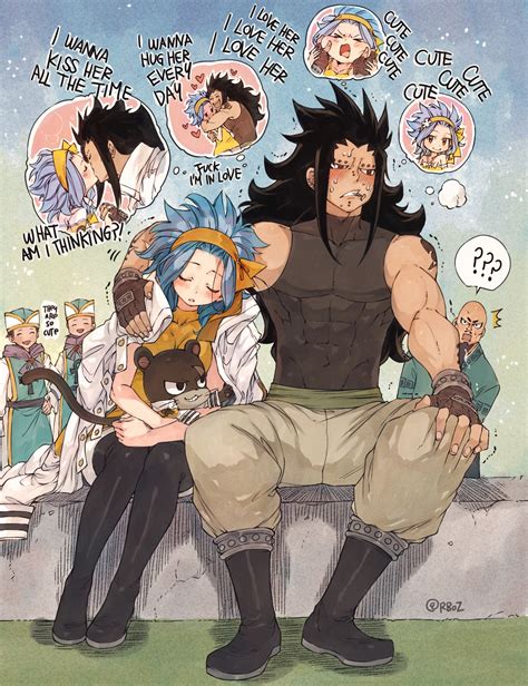 Gajeel Og Levy Fan Art Gajeel Levy Fairy Tail Manga Wallpaper Daily