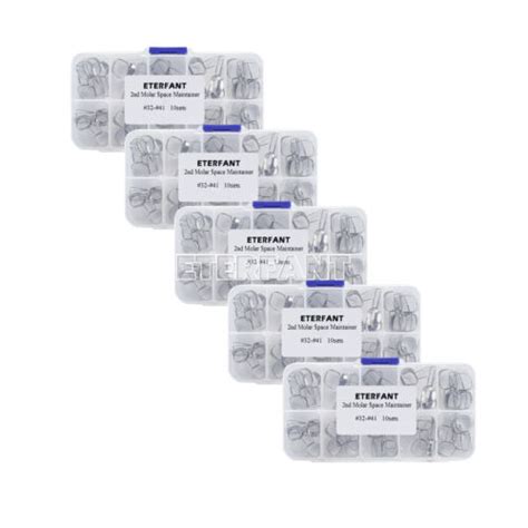 5xETERFANT Dental Ortho Preformed Space Maintainer Brace 2nd Molar Band 32 41 6976198070450 EBay