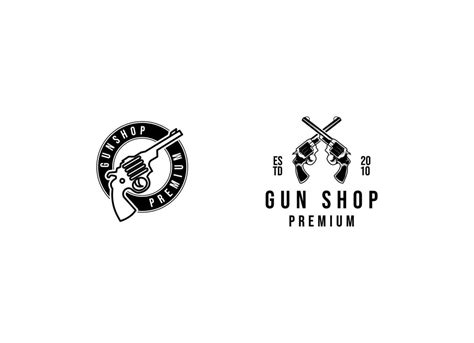 Gun Shop Logo Vector Art Icons And Graphics For Free Download