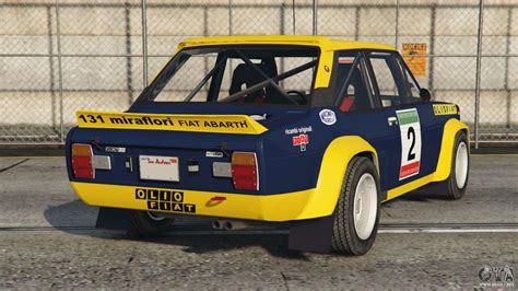 Fiat 131 Abarth Elephant Replace Para GTA 5