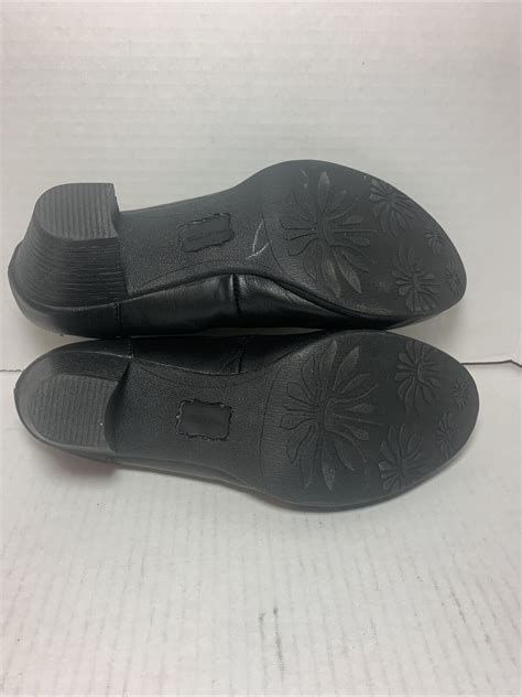 Thom Mcan Women Shoes Black Suede Leather Pump Size 8 Gem