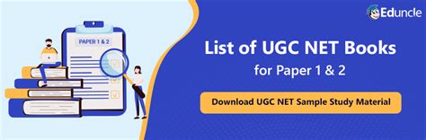 Ugc Net Books Experts Recommended For Paper