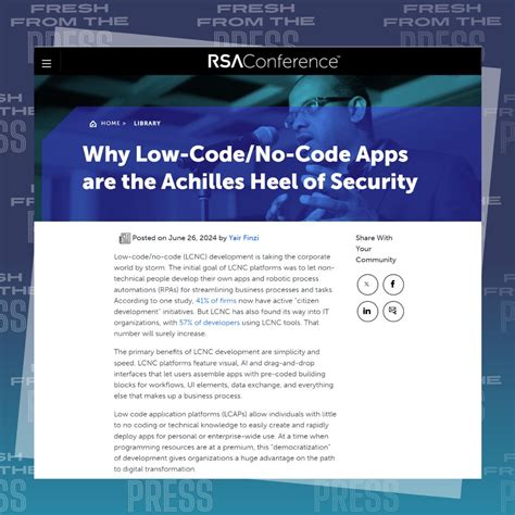 Nokod Security On Linkedin Freshfromthepress Citizendevelopment Lowcode Nowcode Lcnc