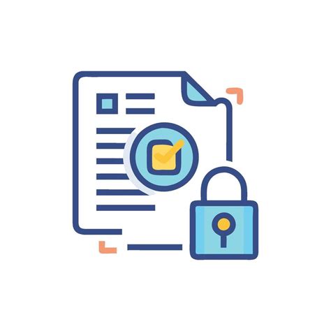 Icon Of Data Compliance For Security Standards 55484472 Vector Art At Vecteezy