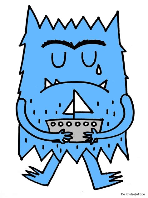 Kleurplaten Het Kleurenmonster De Kleur Van Kleurenmonster