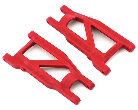 Traxxas 3655l Heavy Duty Suspension Arms Red Island Hobby Nut