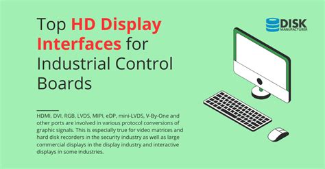 Top Hd Display Interfaces For Industrial Control Boards