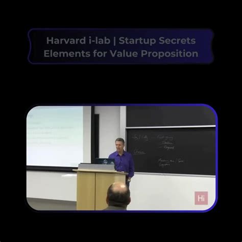 How To Create A Value Proposition With Harvard I Lab Syed Irtiza