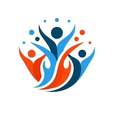 Premium Vector Vector Team Work Logo