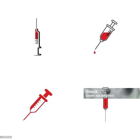 Injection Logo Vector Stock Illustration Download Image Now Art