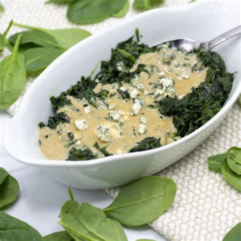 Blue Cheese Creamed Spinach Best With Chocolate