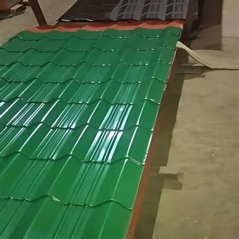 Galvanized Iron Color Coated Tile Roof Sheet At Rs 95kg In Noida Id