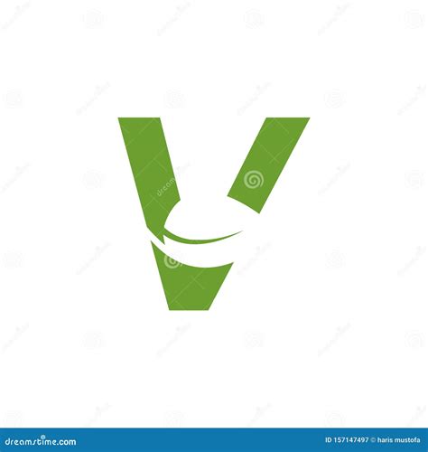 Alphabet Leaf Graphic Design Template Vector Isolated Illustration