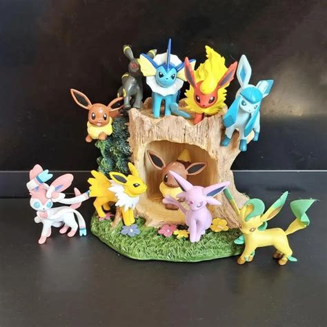 ★takara Tomy Pokemon Mc Eeveelution Eevee Sylveon Umbreon Espeon