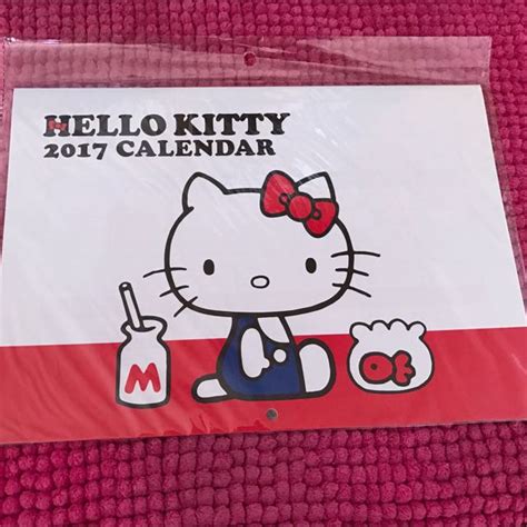 Hello Kitty Table Planner Hobbies And Toys Stationery And Craft Art And Prints On Carousell