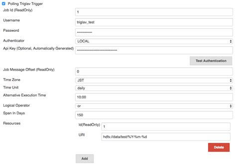 GitHub Triglav Dataflow Jenkins Trigger Polling Triglav Jenkins