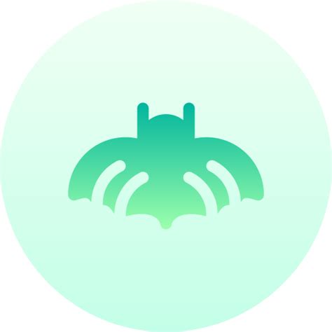 Bat Basic Gradient Circular Icon Bat Basic Gradient Circular Icon