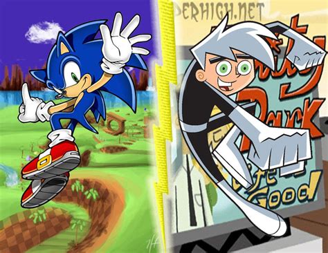 Sonic Danny Phantom Crossover By Xhypershadowx On Deviantart
