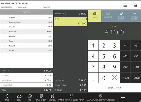 Checkout Screen Syrve Pos Api Docs