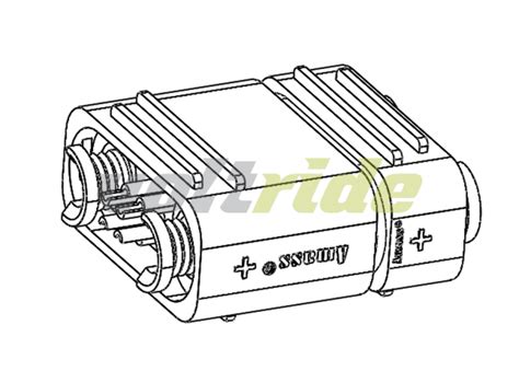 Connector Controller Cabel To Battery Dualtron Storm Max Blinker