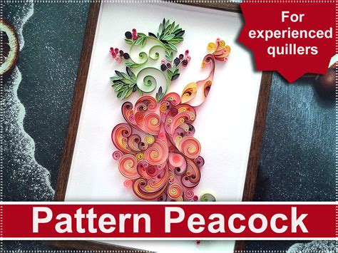 Peacock Quilling
