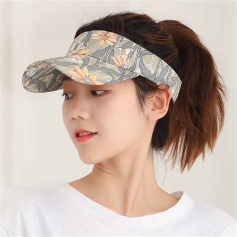 랄라닷 플라워 여성 남자 썬캡 자외선차단 모자 여름모자 골프 모자