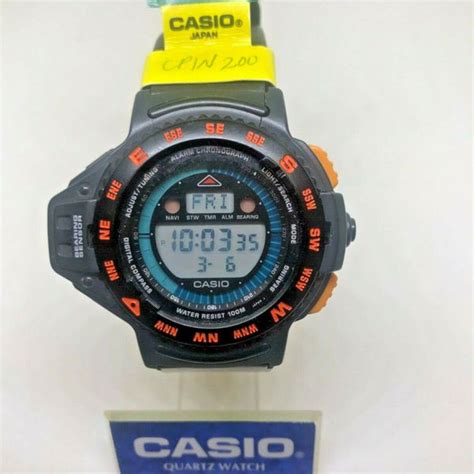 Rare Vintage Casio Cpw200 Difital Compass 1030 Japan Made Watch Cpw 200