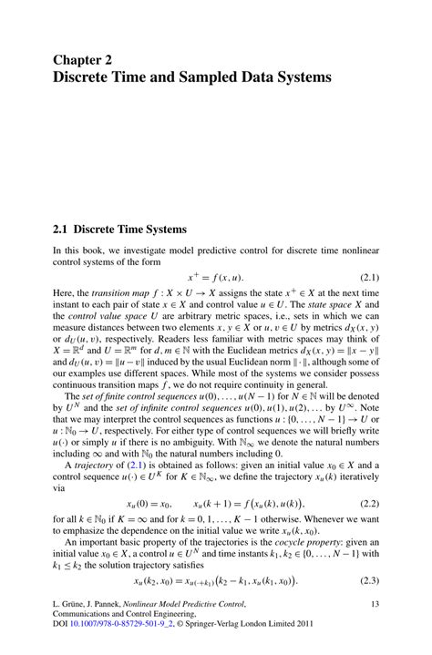 Pdf Discrete Time And Sampled Data Systems