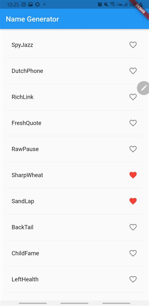 Flutter 1 플러터로 만드는 첫 번째 앱 3 Listtile에 아이콘을 추가하여 이름 저장하기 — Blog 에버듀