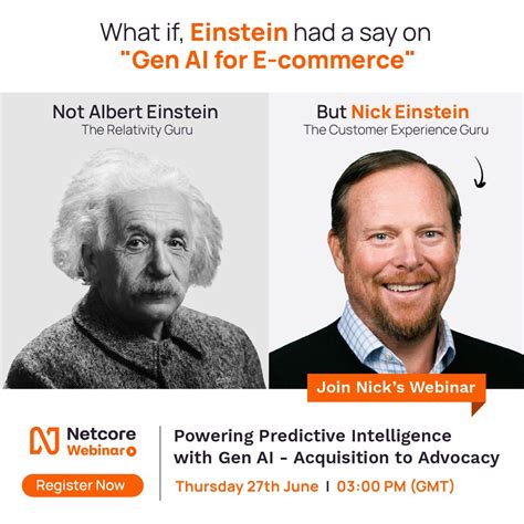 Netcore Cloud On Linkedin Welcome You Are Invited To Join A Webinar Powering Predictive…