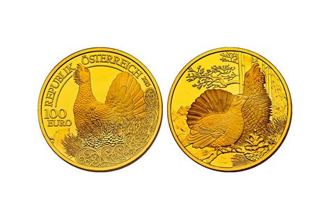 100 Euro 2015 Auerhahn Pp 115000