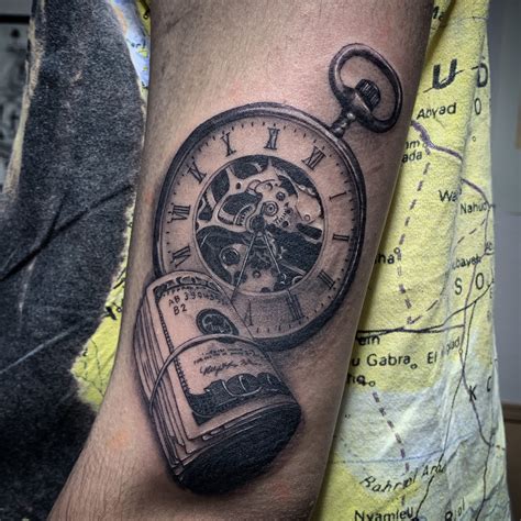Time Is Money Tattoo