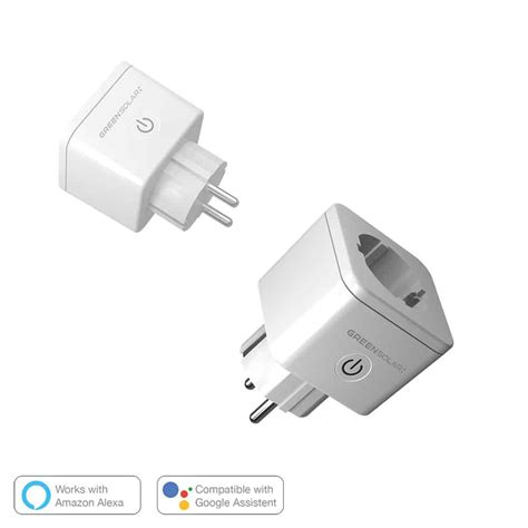 Интелигентен WIFI щепсел - зелен слънчев