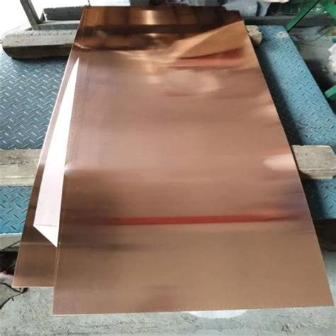High Purity Copper Sheets 9997 For Decoration Industry