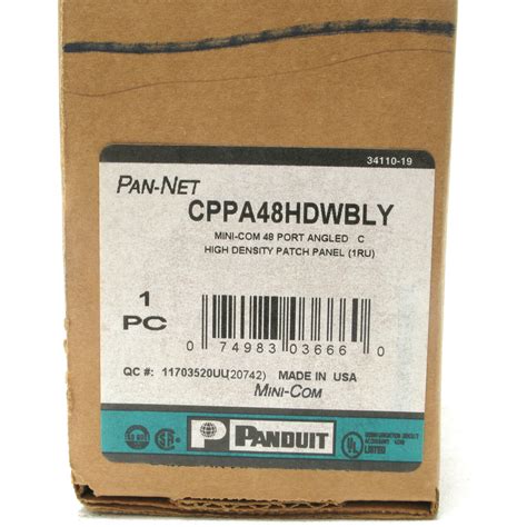 Panduitcppa48hdwblymini Compatchpanel For Sale Online Ebay