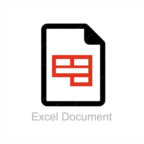 Premium Vector Excel Document
