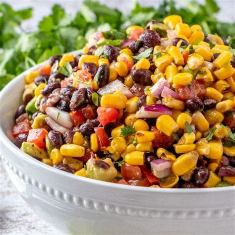 Simple Black Bean And Corn Salad