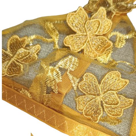 Conjunto Flores Amarillas Margarita Sex Shop